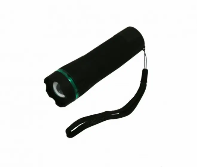 MITEA LIGHTING Baterijska LED lampa M701060 1W COB 3xAAA crna
