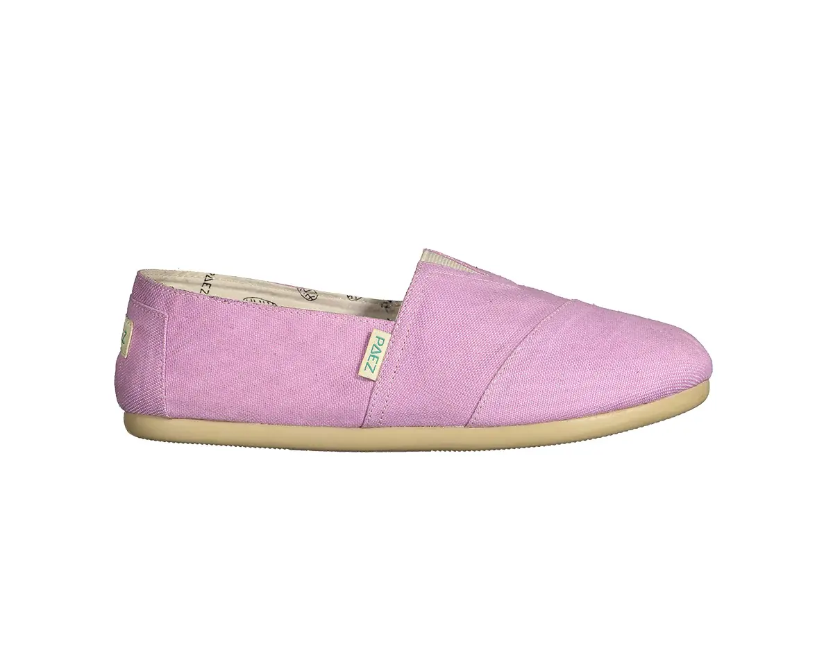 PAEZ Ženske espadrile CLASSIC COMBI MAUVE roze