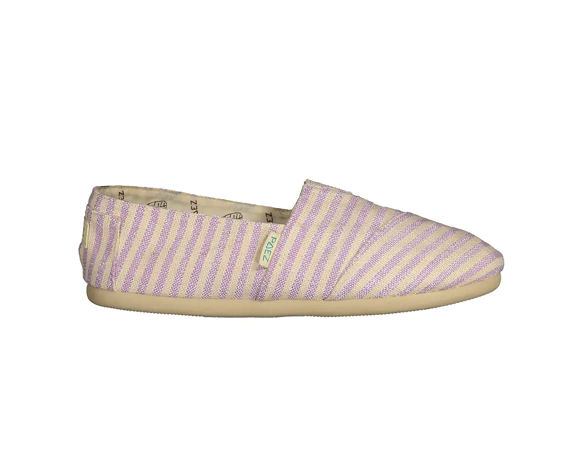 PAEZ Ženske espadrile CLASSIC SURFY LUREX MAUVE lavanda