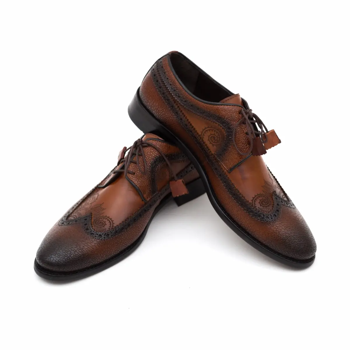 SANTOS&SANTORINI Muške cipele Armando braon
