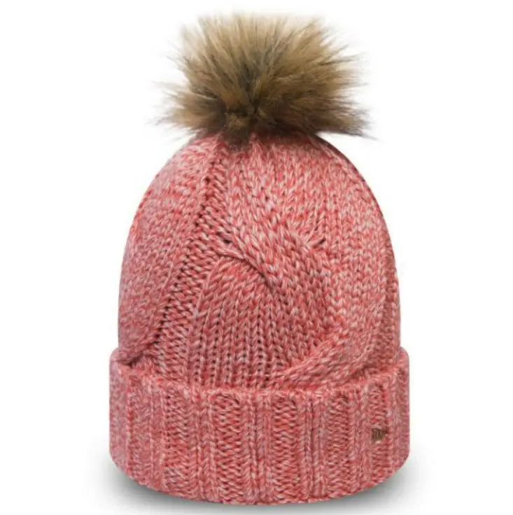 NEW ERA Ženska kapa Merino Knit roze