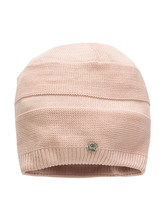 BRILLE Ženska kapa Women's beanie roze