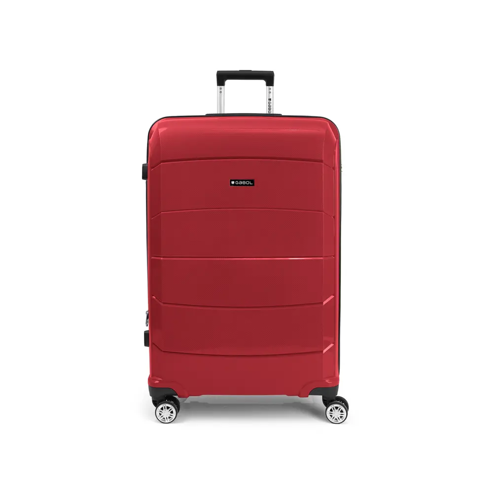 GABOL Veliki proširivi kofer Midori crveni