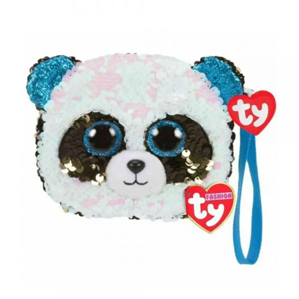 TY Plišana tašna za devojčice Panda Bamboo plava