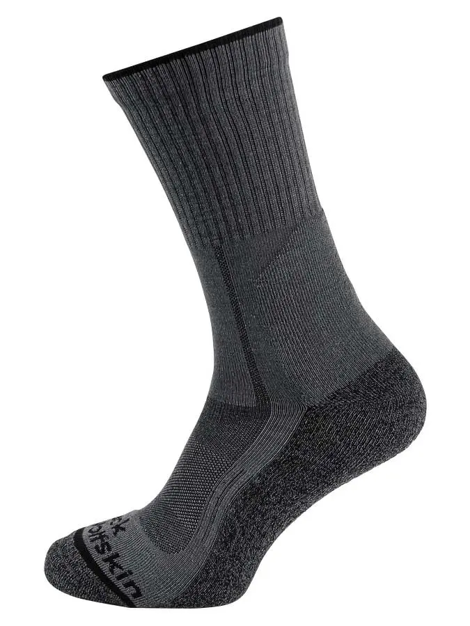 JACK WOLFSKIN Čarape HIKE FUNC CL C Socks sive