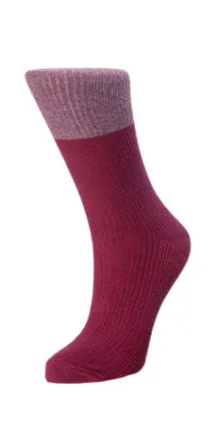 SOCKS BMD Ženske sokne art. 1906 bordo