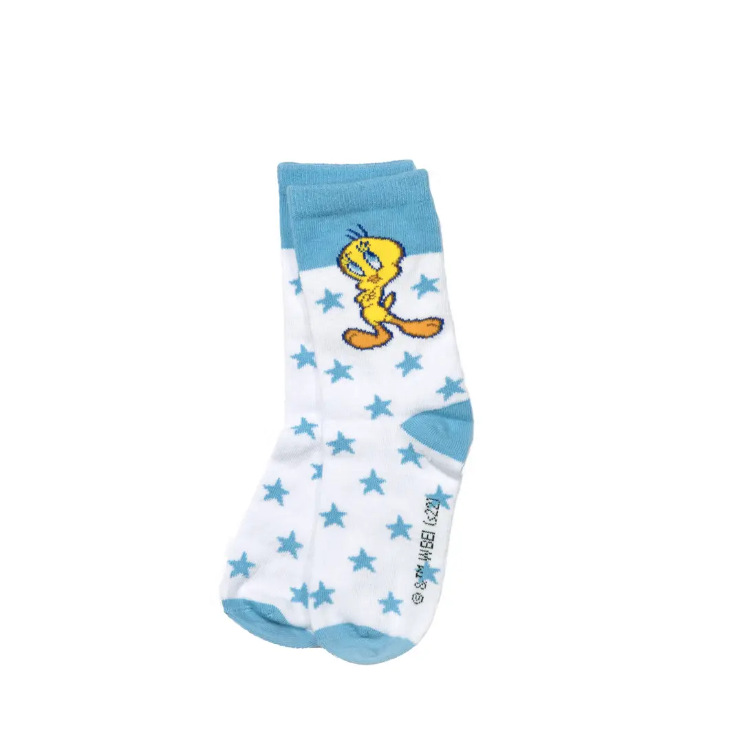 WARNES BROS Dečije čarape Tweety plavo-bele