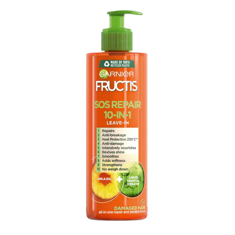 GARNIER Fructis SOS Repair 10 u 1 Krema za kosu bez ispiranja 400ml