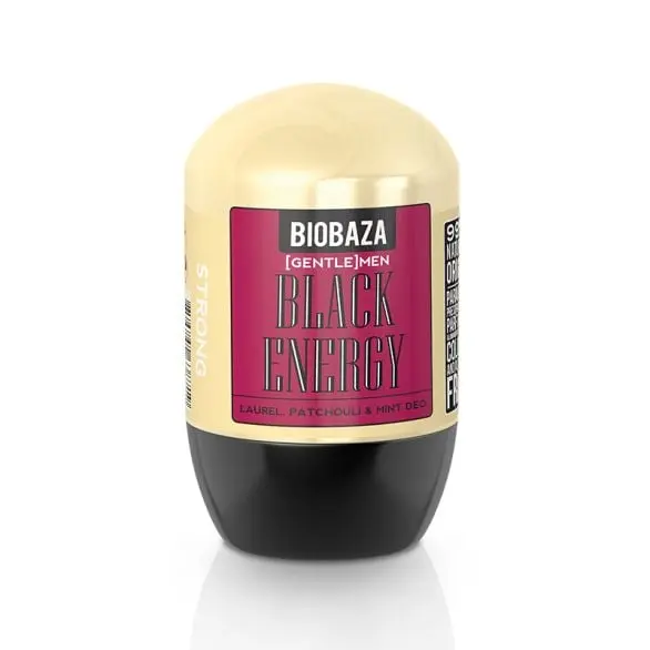 BIOBAZA Deo Roll On MEN BLACK ENERGY 50 ml