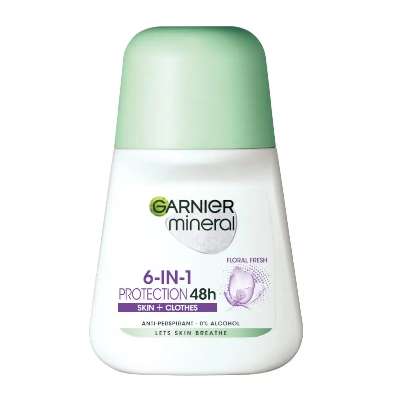 GARNIER Mineral Deo Ženski Roll-on Protection 6 Floral Fresh 50 ml