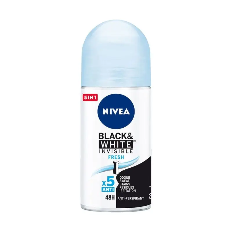 NIVEA Ženski Roll-on Black & White Invisible 50ml