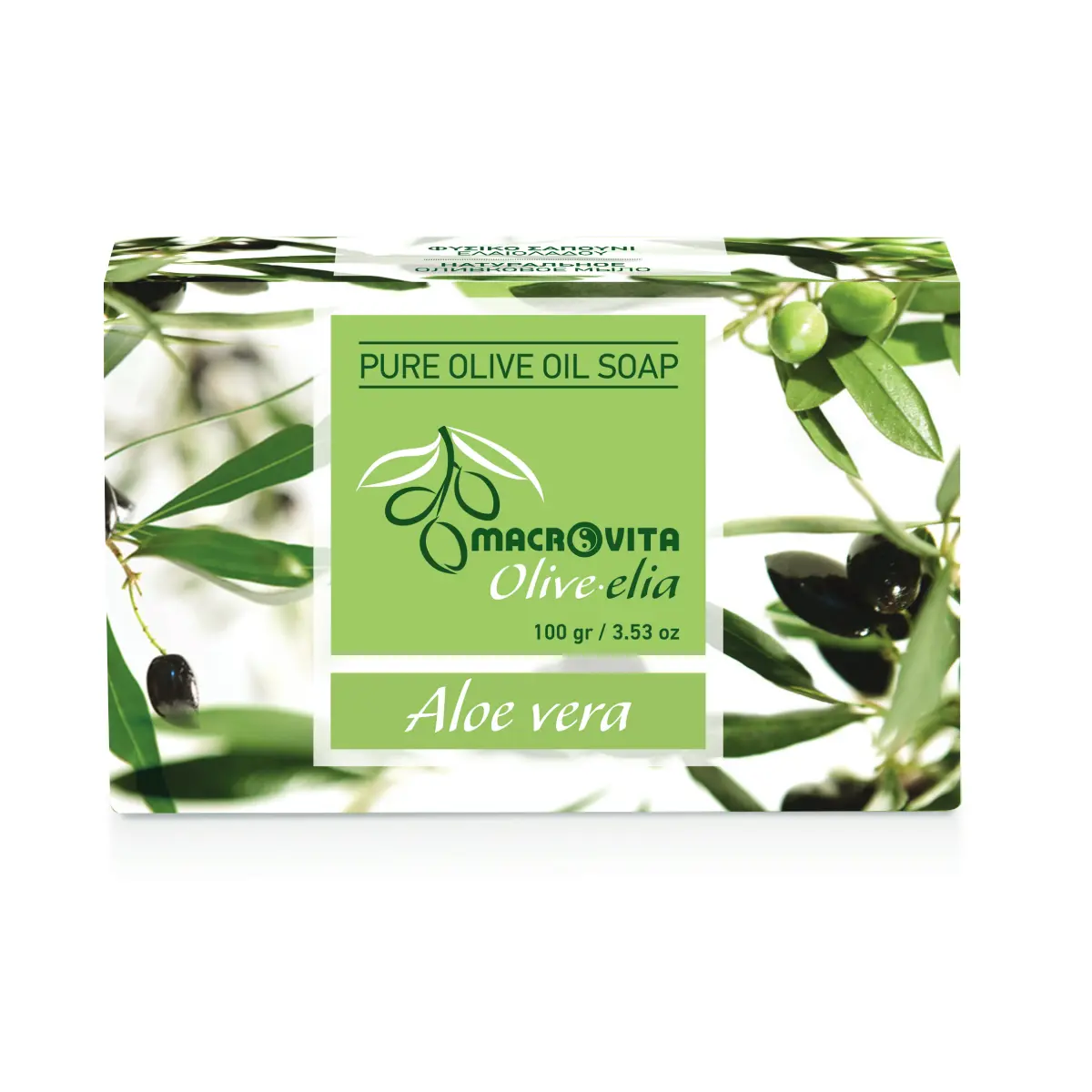 MACROVITA Sapun od čistog maslinovog ulja Aloe Vera 100g