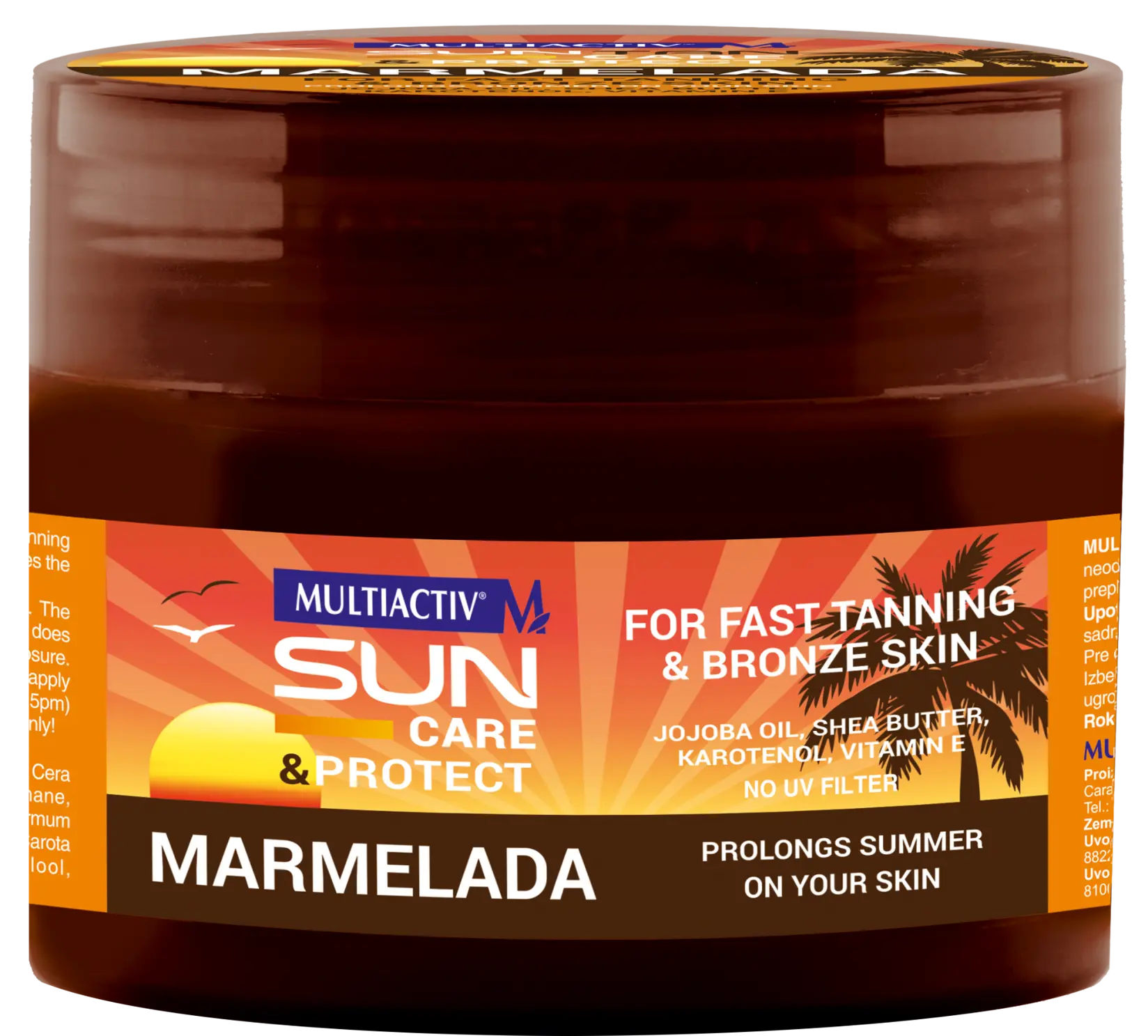 MULTIACTIV Marmelada za brzo tamnjenje Sun Care&Protect 200ml