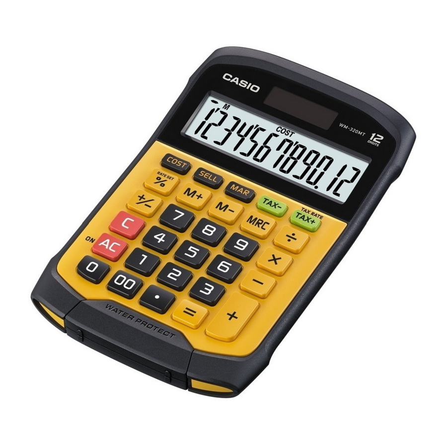 Kalkulator/Digitron Casio 12 mesta WM-320