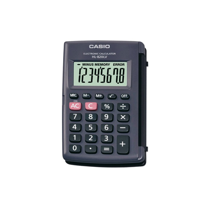 Kalkulator/Digitron Casio džepni sa poklopcem 820