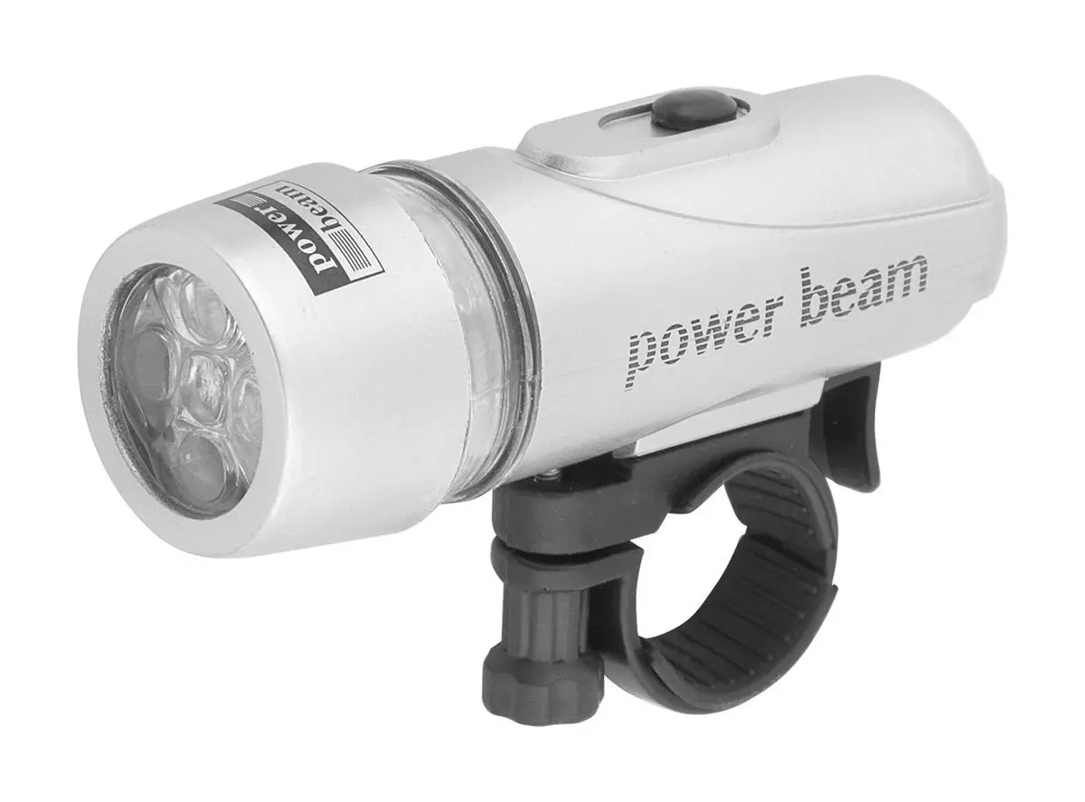 VIT COMP Prednja lampa POWER BEAM SILVER 5 LED DIODA bela