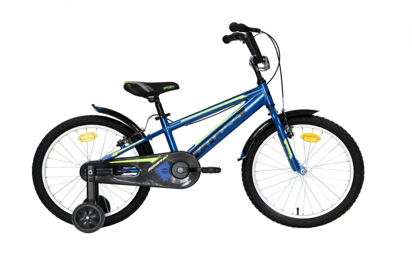CROSS Bicikl za dečake Boxer 20" plavi