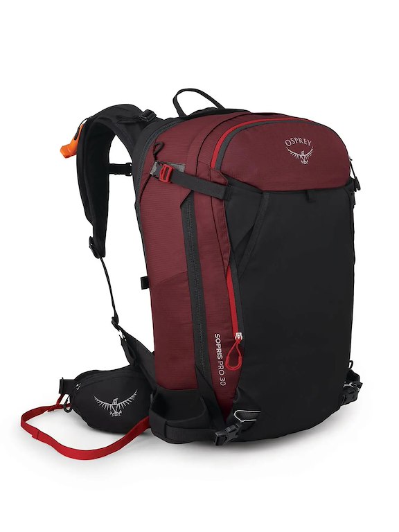 OSPREY Ženski ski ranac Sopris Pro E2 Airbag Pack 30 crveni