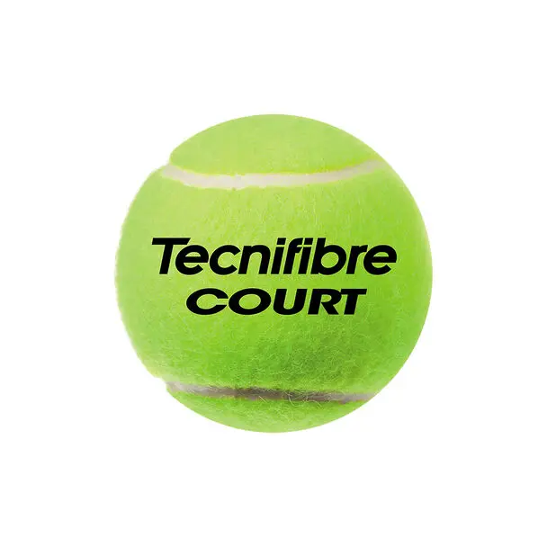 TECNIFIBRE Loptice za tenis Court 4/1 zelene