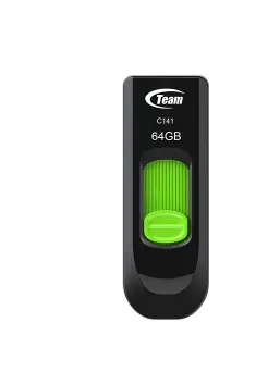 Team C141 USB fleš disk 64 GB USB tipa tipa A 2.0 (Crno, Zeleno)