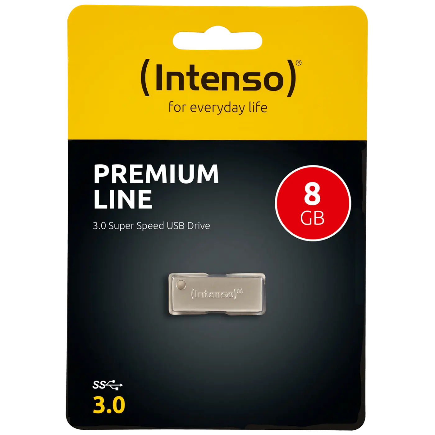 (INTENSO) USB Flash 8GB Hi-Speed USB 3.0 up to 100MB/s Premium Line