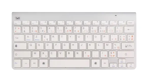 TNB Bežična Bluetooth tastatura KBBTPC1 bela