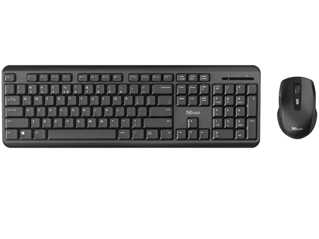 TRUST Bežični set tastatura + miš ODY SRB crni