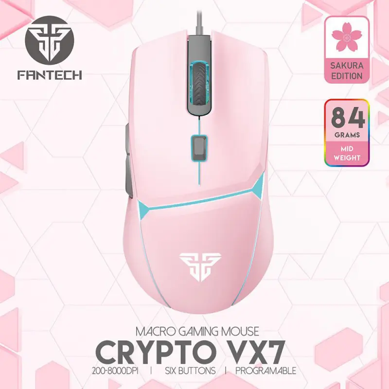 Mis Gaming Fantech VX7 Crypto Sakura