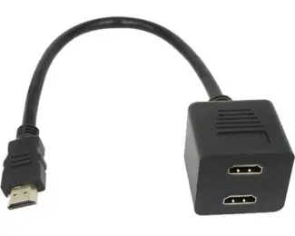 FAST ASIA Adapter konvertor HDMI (M) - VGA (F) crni