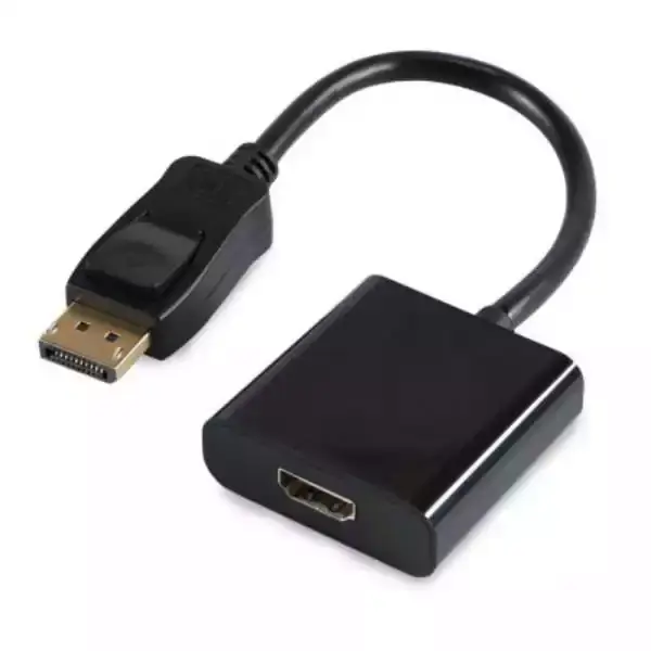 E-GREEN Adapter Konverter Displayport - HDMI M/F crni