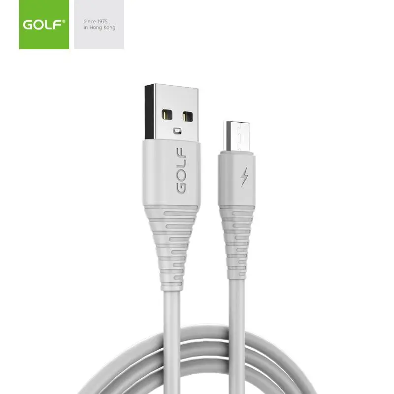 GOLF USB Kabl Na Mikro Usb 1M Gc-75M 2A Beli