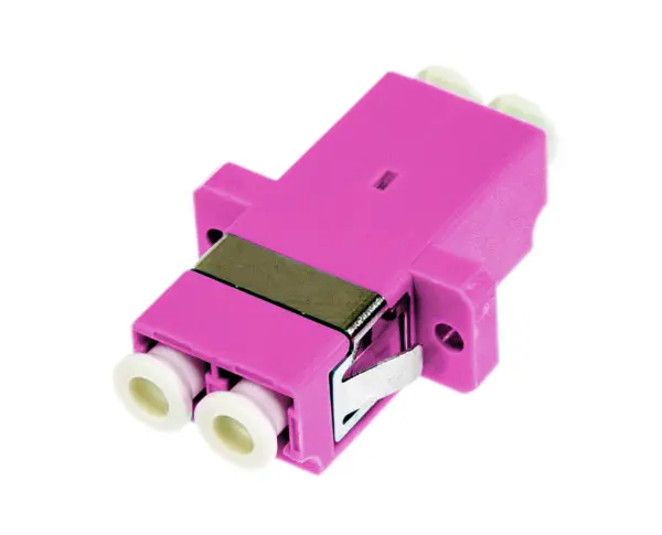 OPTON Adapter LC/UPC MM Duplex roze