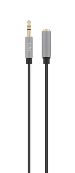 TNB Produžni audio kabl 3.5mm CBJACK35M crno-sivi