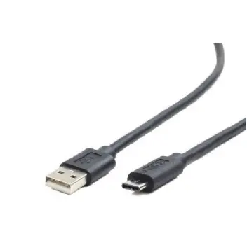 Gembird 1m USB kabl USB 2.0 USB A USB C Crno