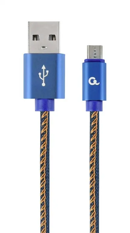Cablexpert USB kabl USB 2.0 USB A Micro-USB B Plavo