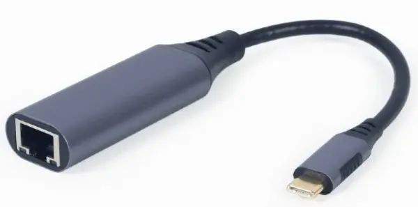 Adapter A-USB3C-LAN-01 USB type-C sivi