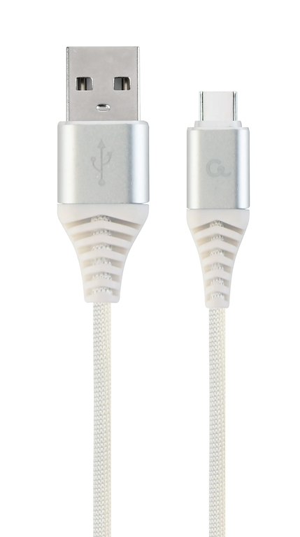 Gembird USB kabl 1,8 m USB 2.0 USB A USB C Srebrno, Belo