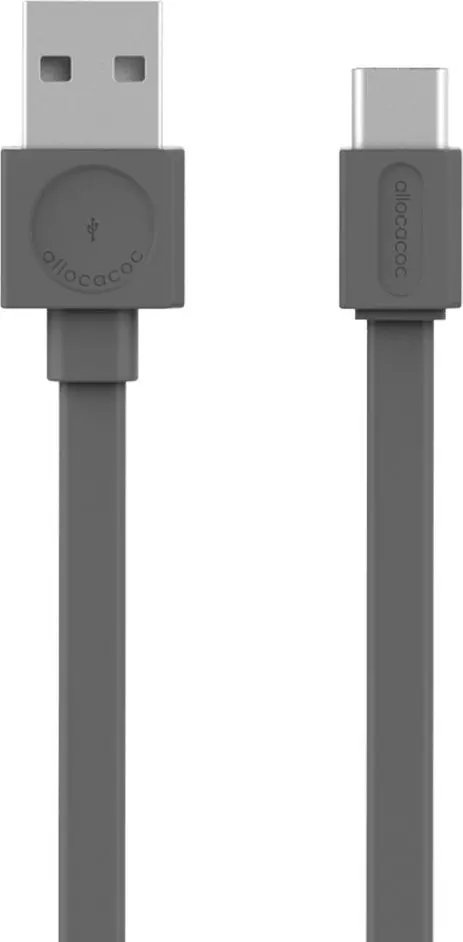 ALLOCACOC DESIGNNEST Flat USB kabl micro USB 10452GY/USBMBC sivi