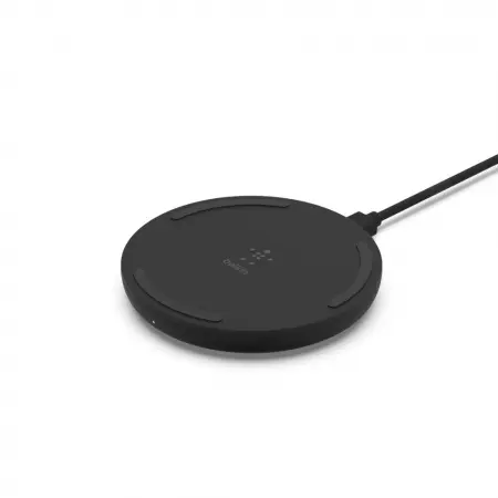 BELKIN Bežicni punjč 10W sa QC 3.0 punjačem i USB-A kablom WIA001VFBK crni