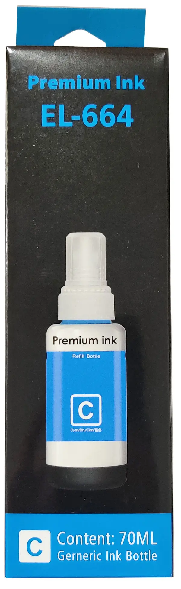 SINOCOPY Inkjet T6642 C dopunska boja bočica sadri 70 ml za Epson cijan