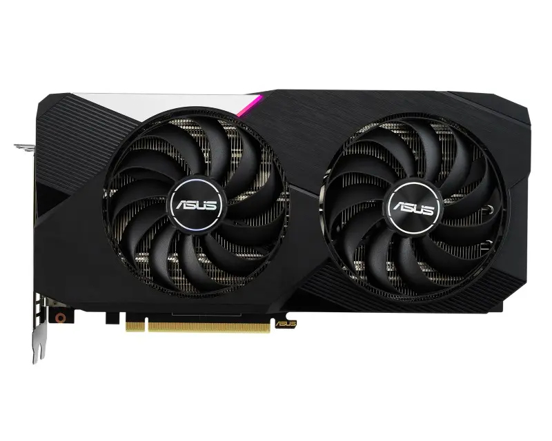 ASUS Grafička kartica nVidia GeForce RTX 3060 Ti 8GB 256bit DUAL-RTX3060TI-O8G-V2 LHR crna