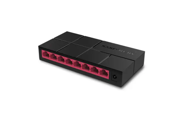 MERCUSYS Switch MS108G 8x Gigabitni Ethernet crni