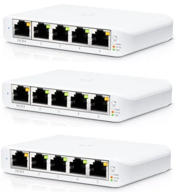 UBIQUITI Switch UniFi USW-Flex-Mini-3 3/1 beli