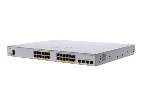 CISCO Switch CBS220-24T-4X 24-Port 10/100/1000, 4X SFP+ srebrni