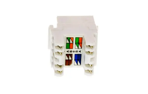 OEM Keystone priključak RJ45 UTP 6 (krone) v2 beli