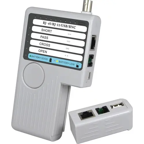 Kablovski LAN tester Noyafa NF-3468 RJ11/ RJ45/ USB/ BNC crni