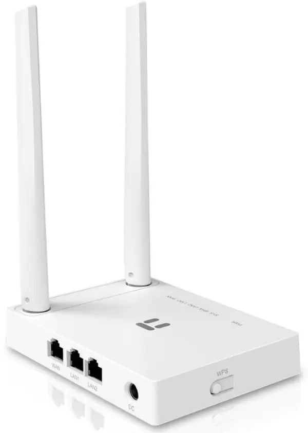 NEDIS WiFi ruter W1 N300, 1W/2L IPTV, 2x5dB AP/Repeater/AP+WDS/WDS/Client/Multi-SSID, WISP