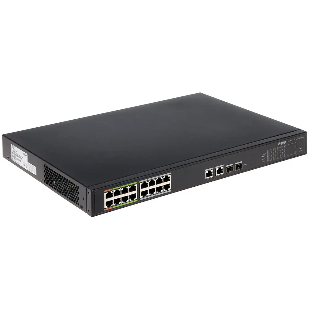 DAHUA Switch ePoE 16-portni LR2218-16ET-240