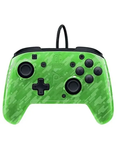 PDP Kontroler Nintendo Switch Faceoff Deluxe + Audio Camo