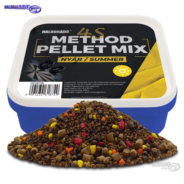 HALDORÁDÓ 4S Method Pellet Mix – Leto (Nyar)